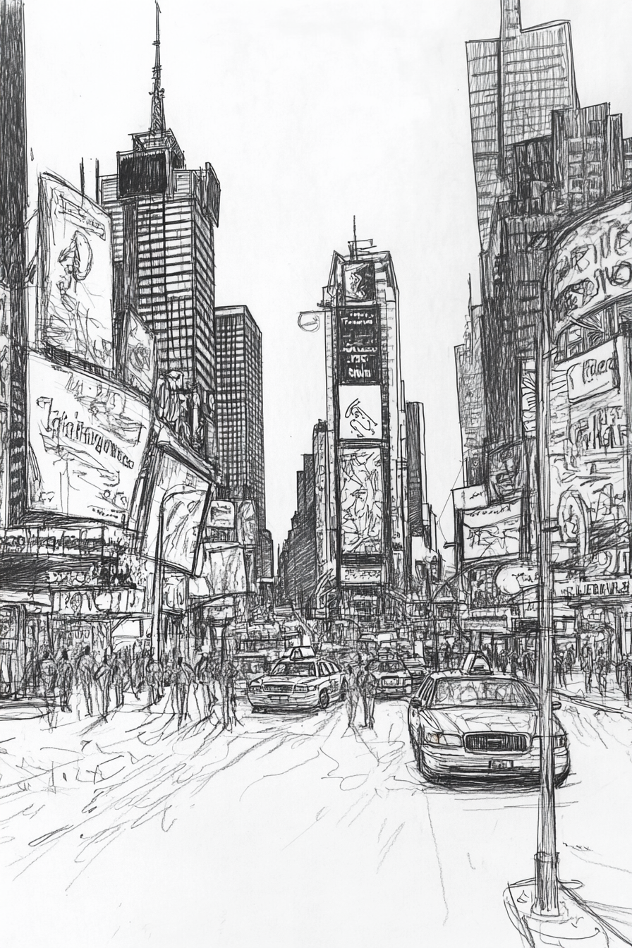 Explore Urban Inspiration: 17 Creative City Drawing Sketch Ideas – My ...