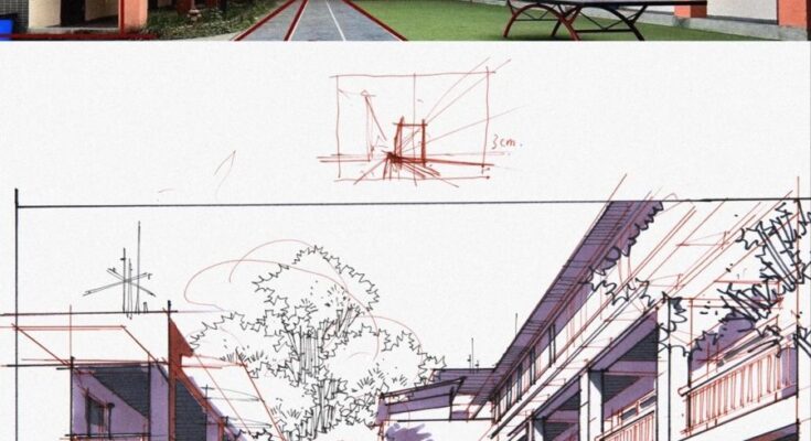 Mastering One-Point Perspective Drawing: A Comprehensive Tutorial with ...